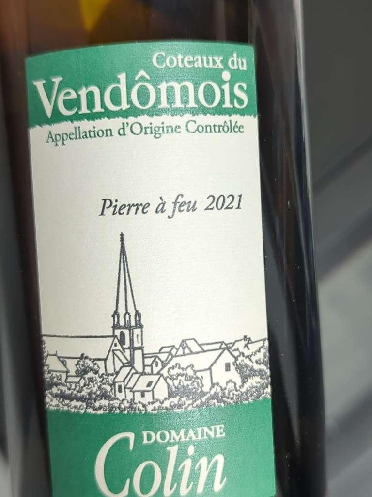 2021 Domaine Patrice Colin Coteaux du Vendômois Pierre à Feu, France ...