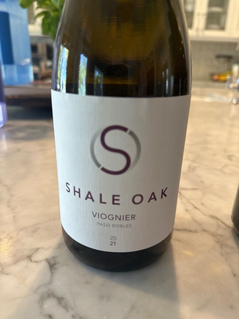 2021 Shale Oak Winery Viognier, USA, California, Central Coast, Paso ...