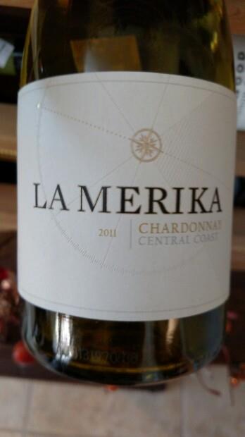 2010 La Merika Chardonnay, USA, California, Central Coast - CellarTracker