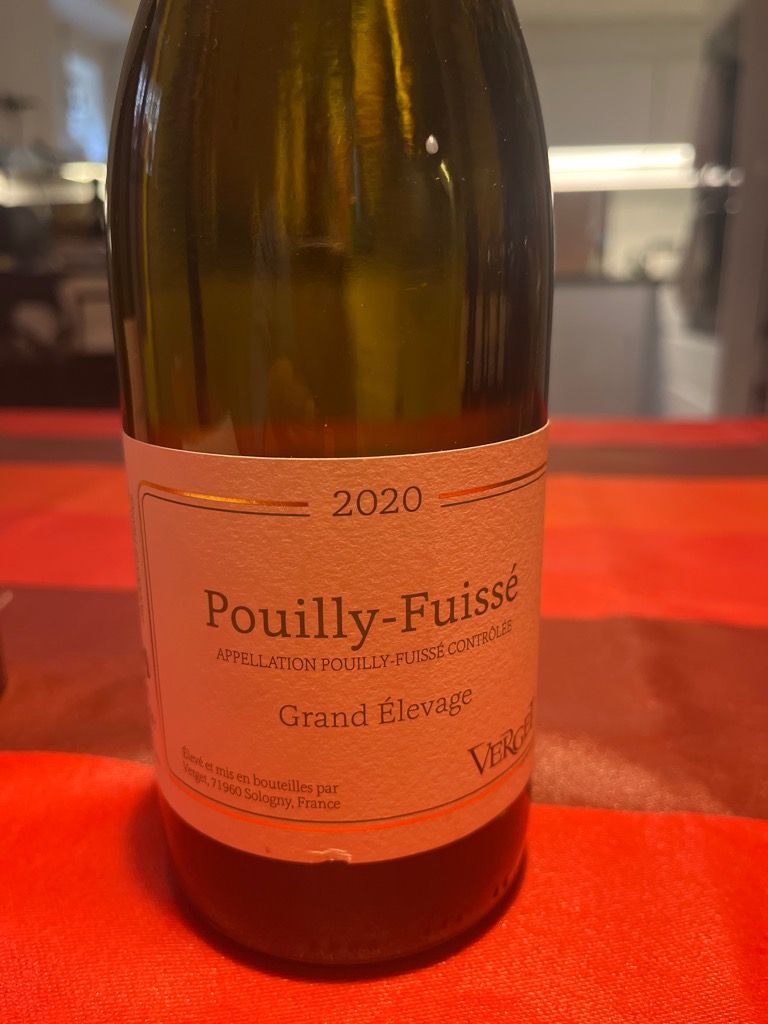 2022 Verget Pouilly-Fuissé Grand Élevage, France, Burgundy, Mâconnais ...
