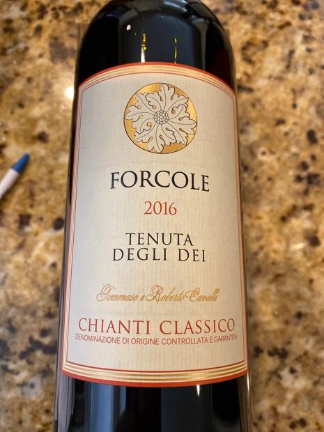 2017 Tenuta degli Dei Chianti Classico Forcole Chianti Classico, Italy ...