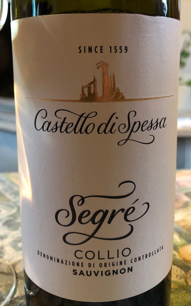 2019 Castello di Spessa Collio Sauvignon Segré, Italy, Friuli-Venezia ...