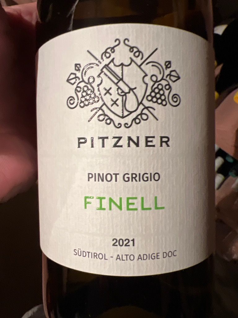 2021 Pitzner Finell, Italy, Trentino-Alto Adige, Alto Adige, Alto Adige ...