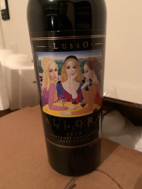 2016 Allora Vineyards Cabernet Sauvignon Lusso, USA, California, Napa ...