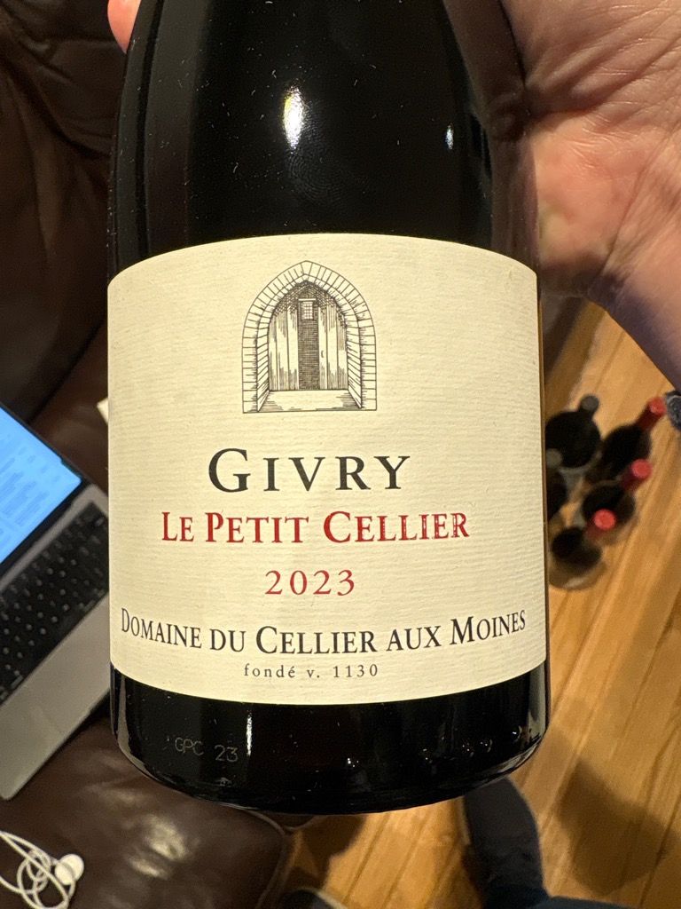 2023 Domaine du Cellier aux Moines Givry Le Petit Cellier, France ...