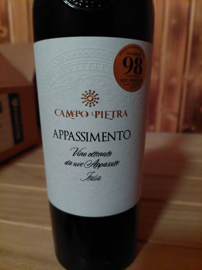 2021 Campo Pietra Appassimento, Italy, Vino da Tavola - CellarTracker