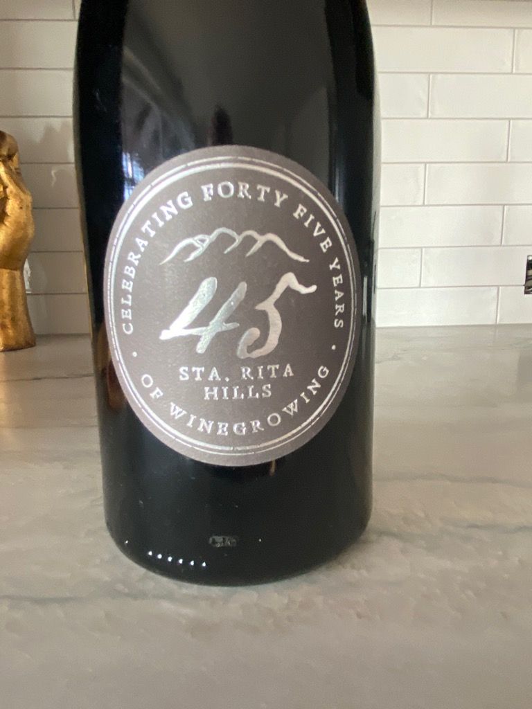 2015 Alma Rosa Pinot Noir Celebrating 45 Years of Winegrowing Sta. Rita ...