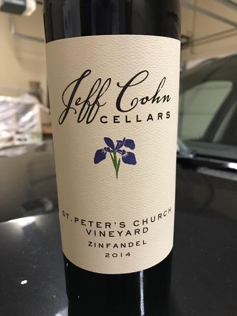 2014 Jeff Cohn Cellars Zinfandel St. Peter's Church Vineyard, USA ...