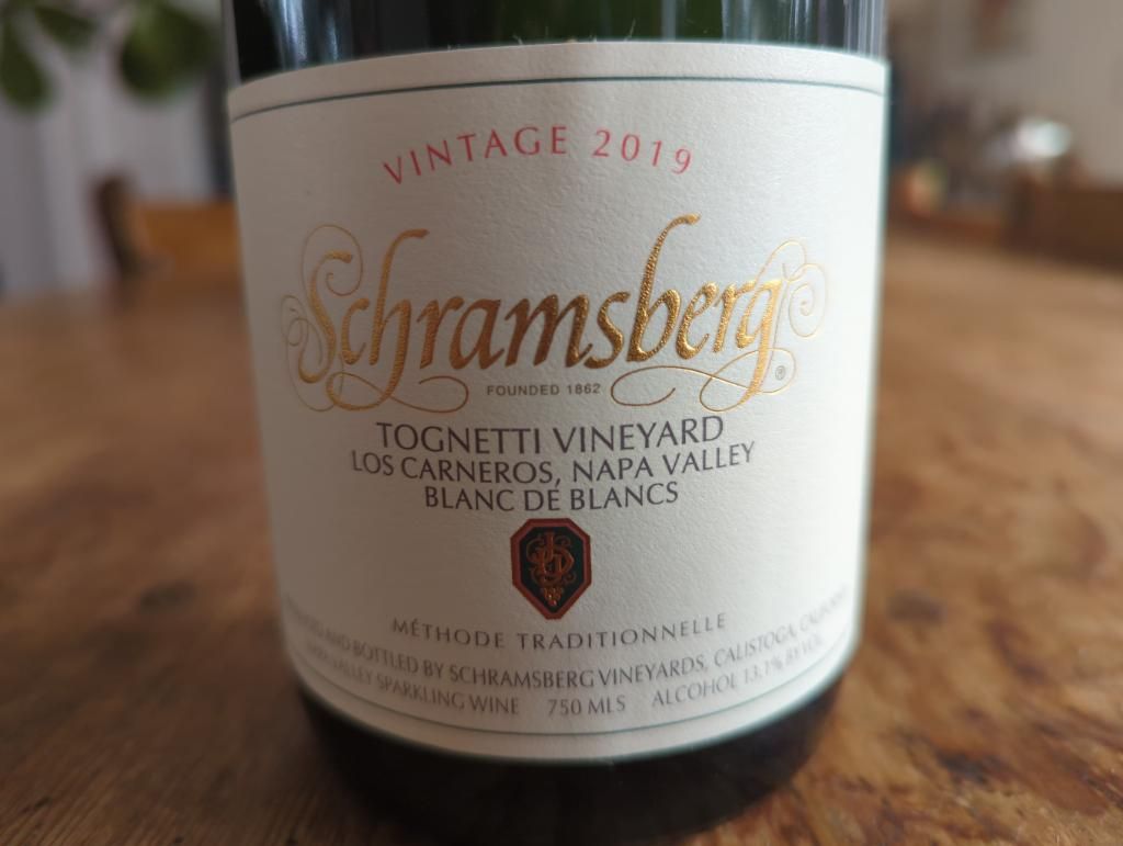 2019 Schramsberg Vineyards Blanc de Blancs Napa Valley Carneros ...