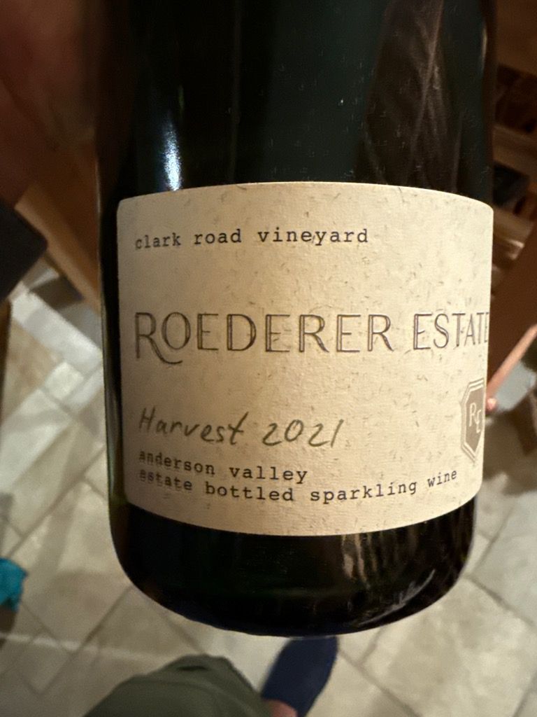 2021 Roederer Estate Clark Road Vineyard, USA, California, North Coast ...