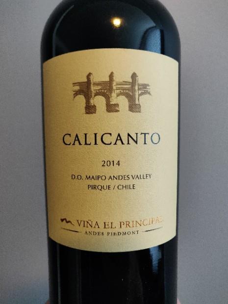 2014 Viña El Principal Calicanto, Chile, Maipo Valley - CellarTracker