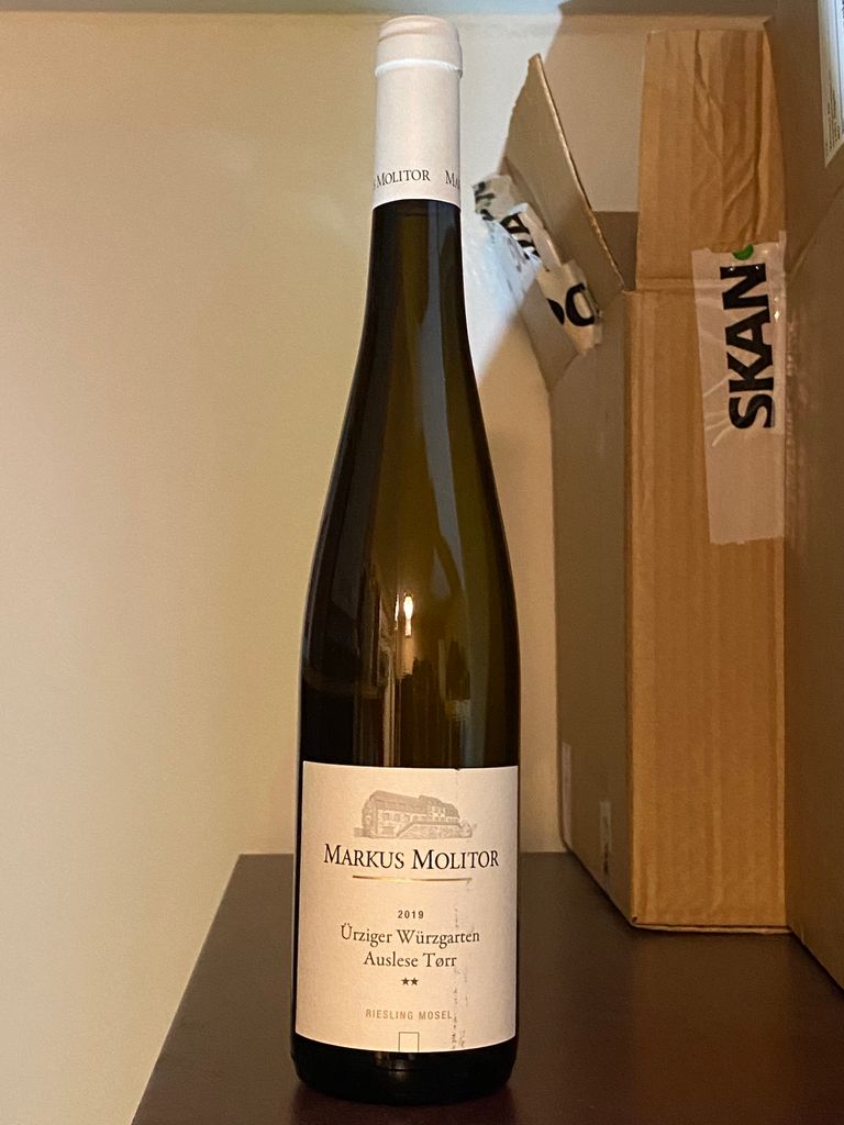 2020 Markus Molitor Ürziger Würzgarten Riesling Auslese ** (White ...