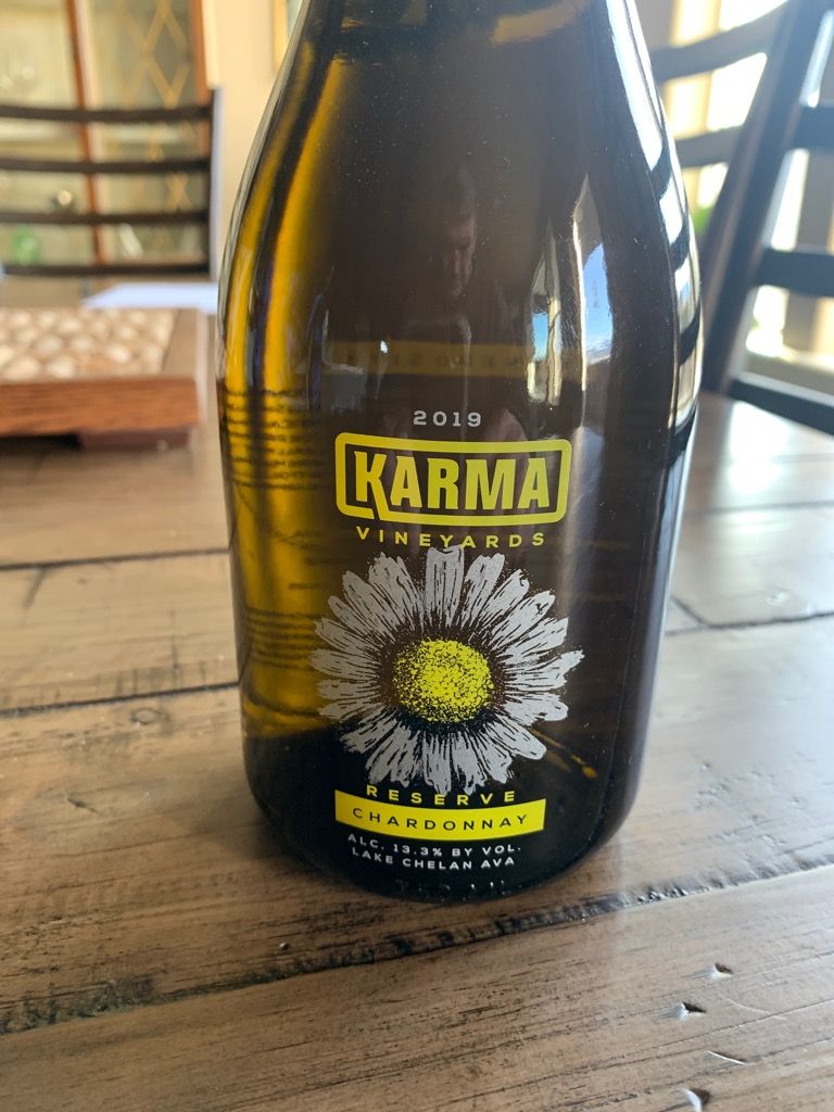 2019 Karma Vineyards Chardonnay, USA, Washington, Columbia Valley ...