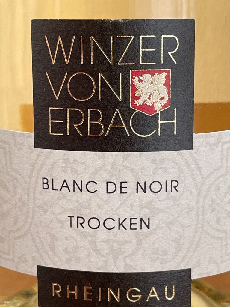 2020 Winzer von Erbach Blanc de Noir, Germany, Rheingau - CellarTracker