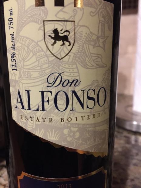 2012 Don Alfonso Merlot, Chile - CellarTracker