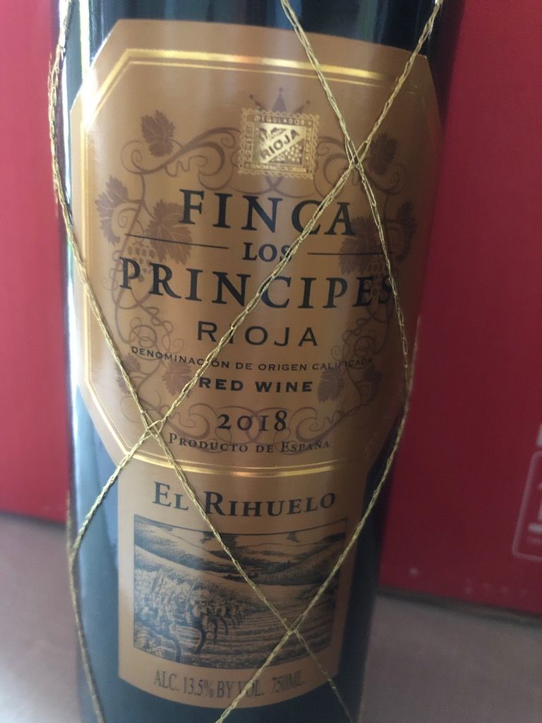 2021 Finca Los Principes Rioja El Rihuelo, Spain, La Rioja, Rioja ...