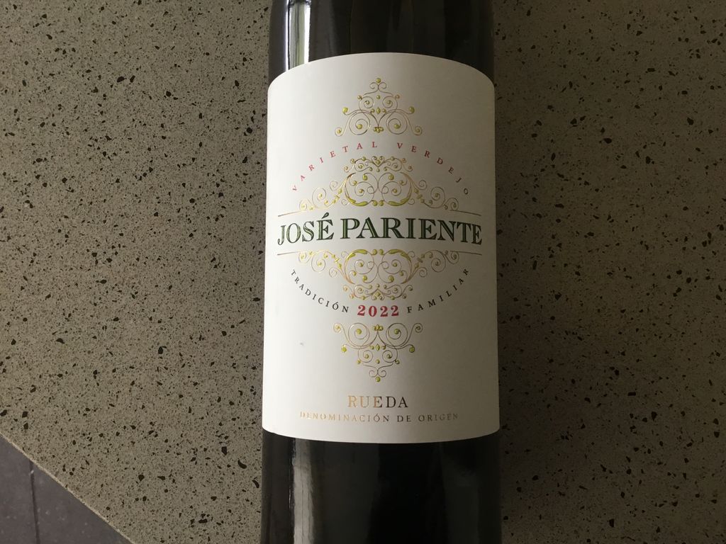2022 Bodega José Pariente Verdejo Rueda, Spain, Castilla y León, Rueda ...