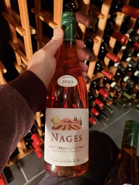 2010 Château de Nages Costières-de-Nîmes Rosé Reserve, France, Rhône ...