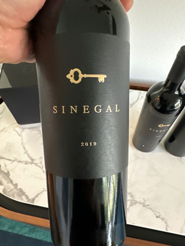 2019 Sinegal Cabernet Sauvignon Reserve, USA, California, Napa Valley ...