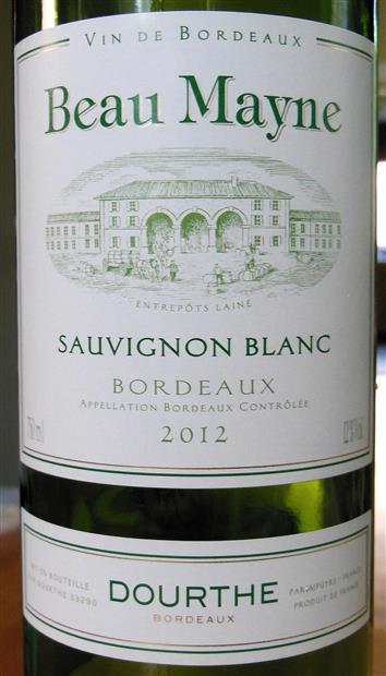 2008 Château Beau-Mayne Bordeaux Blanc, France, Bordeaux - CellarTracker