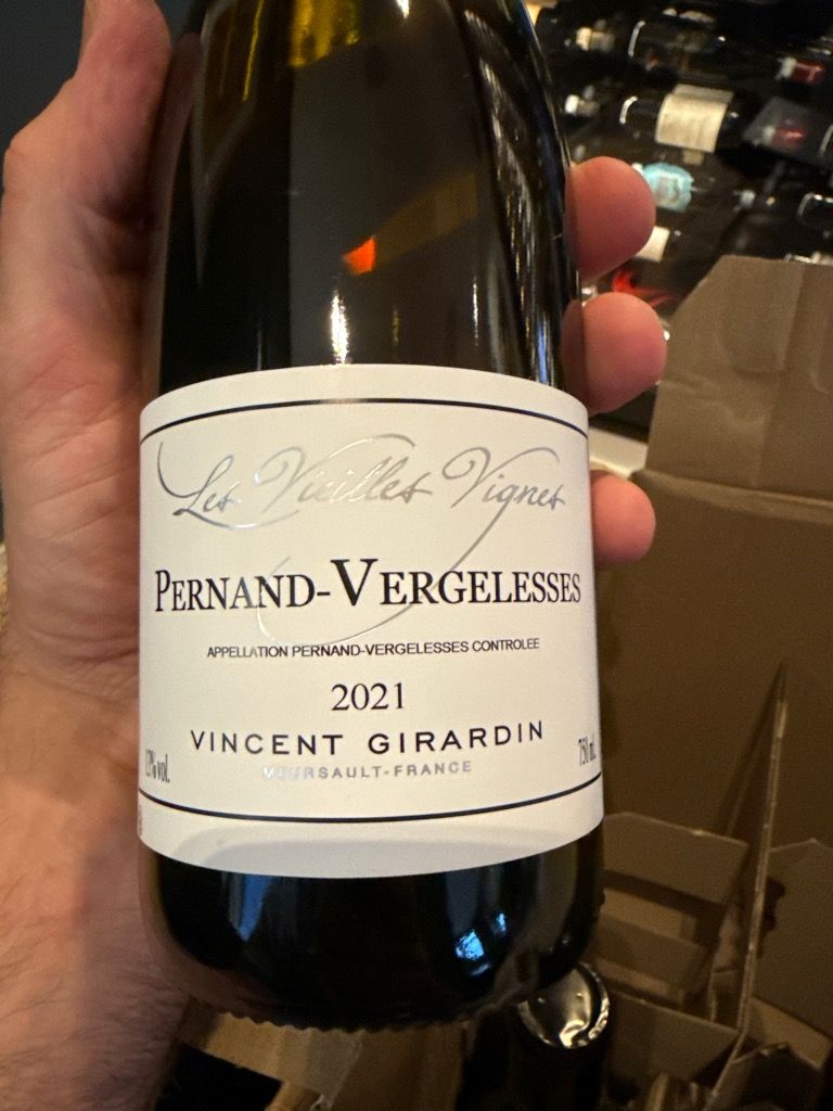 2022 Domaine / Maison Vincent Girardin Pernand-Vergelesses Blanc ...