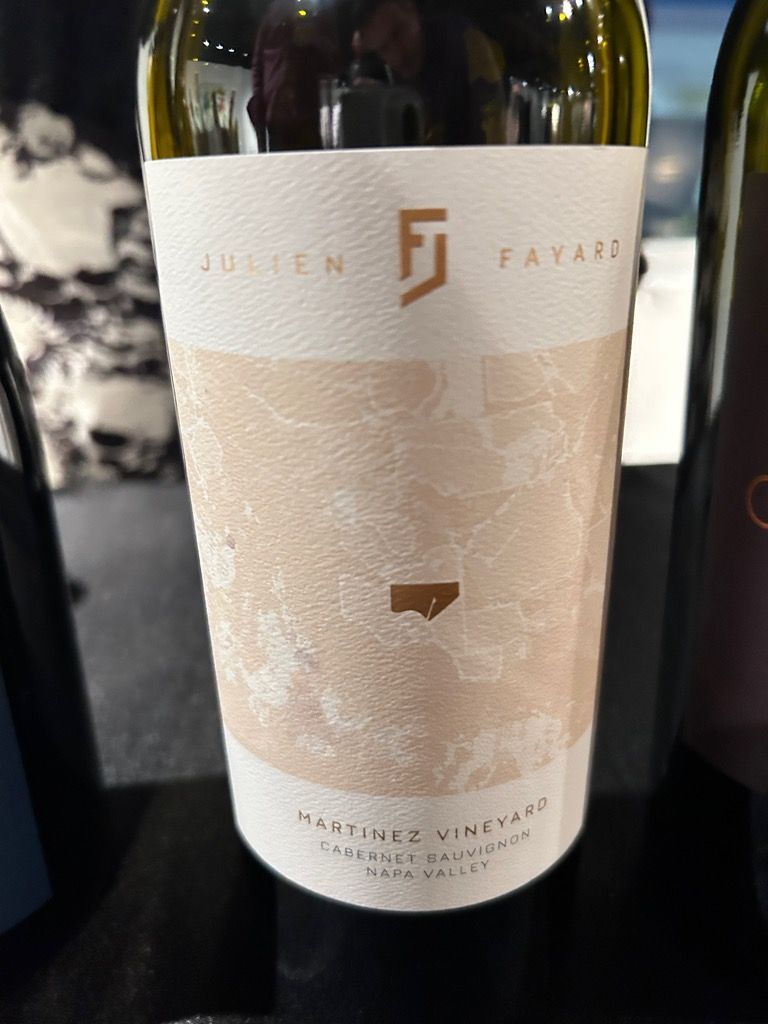 2021 Julien Fayard Cabernet Sauvignon Martinez Vineyard, USA, California, Napa Valley ...