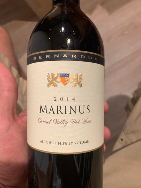 2014 Bernardus Winery Marinus, USA, California, Central Coast, Carmel ...