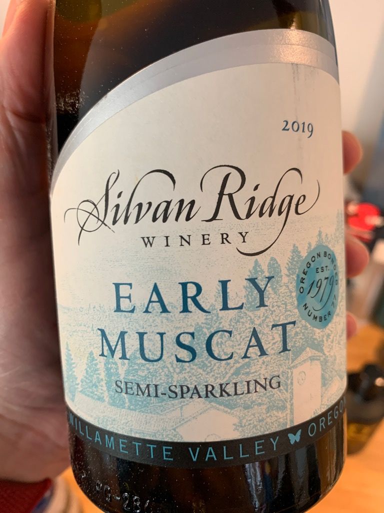 2018 Silvan Ridge Early Muscat Semi-Sparkling, USA, Oregon - CellarTracker