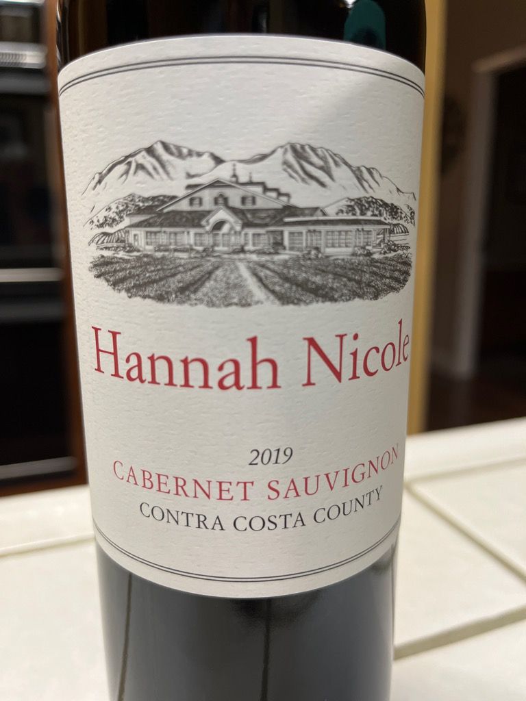 2019 Hannah Nicole Vineyards Cabernet Sauvignon, USA, California, San ...
