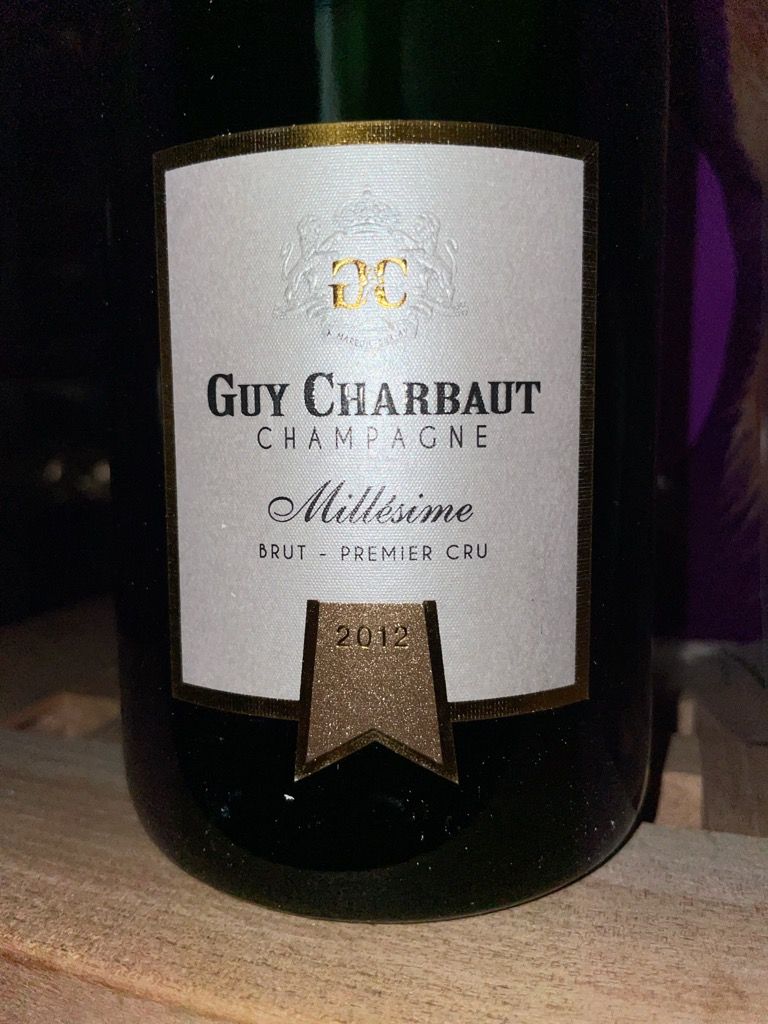 2012 Guy Charbaut Champagne Premier Cru Brut Millésimé, France ...
