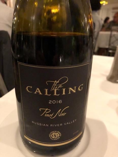 2016 The Calling Pinot Noir, USA, California, Sonoma County, Russian ...