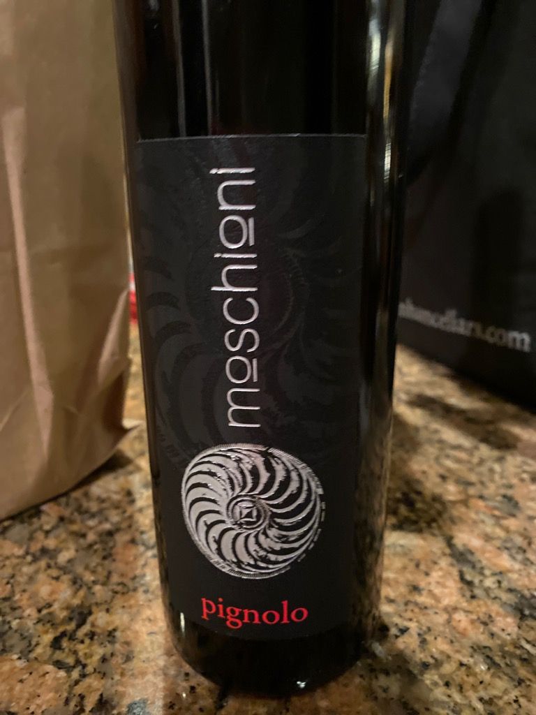 2012 Moschioni Friuli Colli Orientali Pignolo, Italy, Friuli-Venezia ...