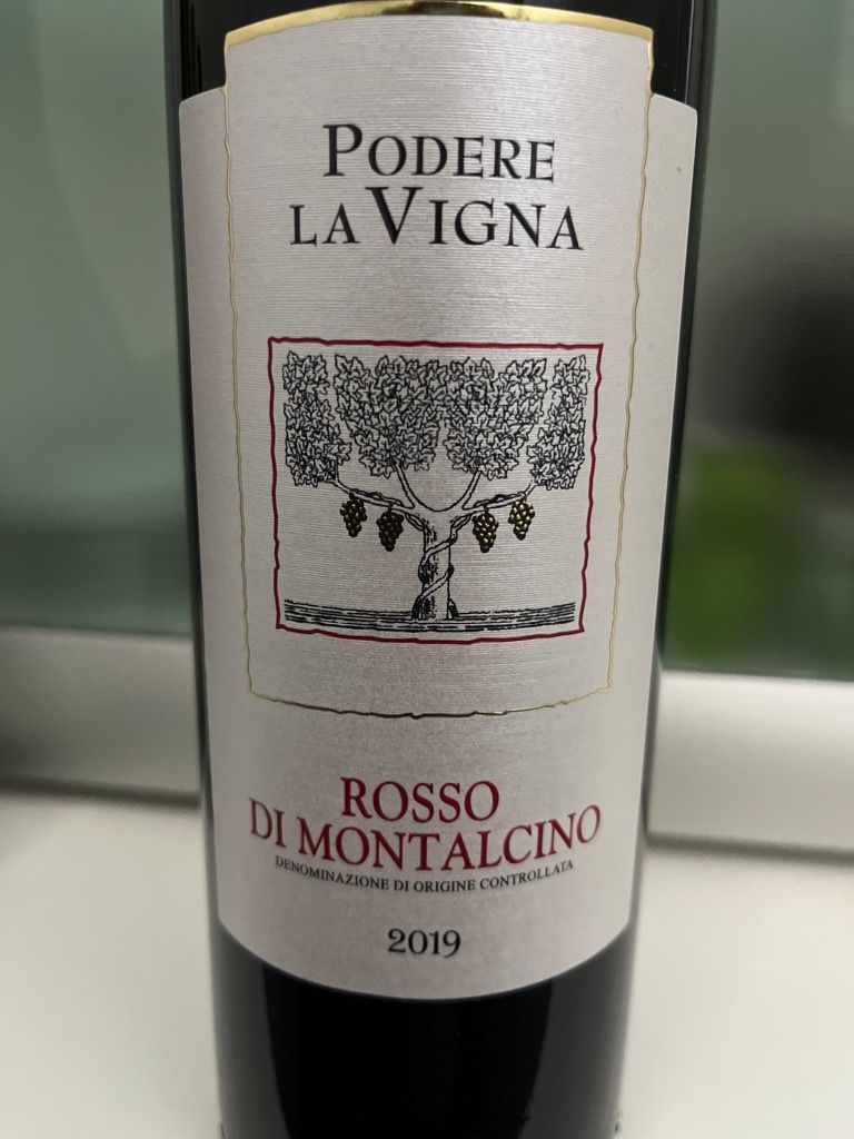 2020 Podere La Vigna Rosso di Montalcino, Italy, Tuscany, Montalcino ...