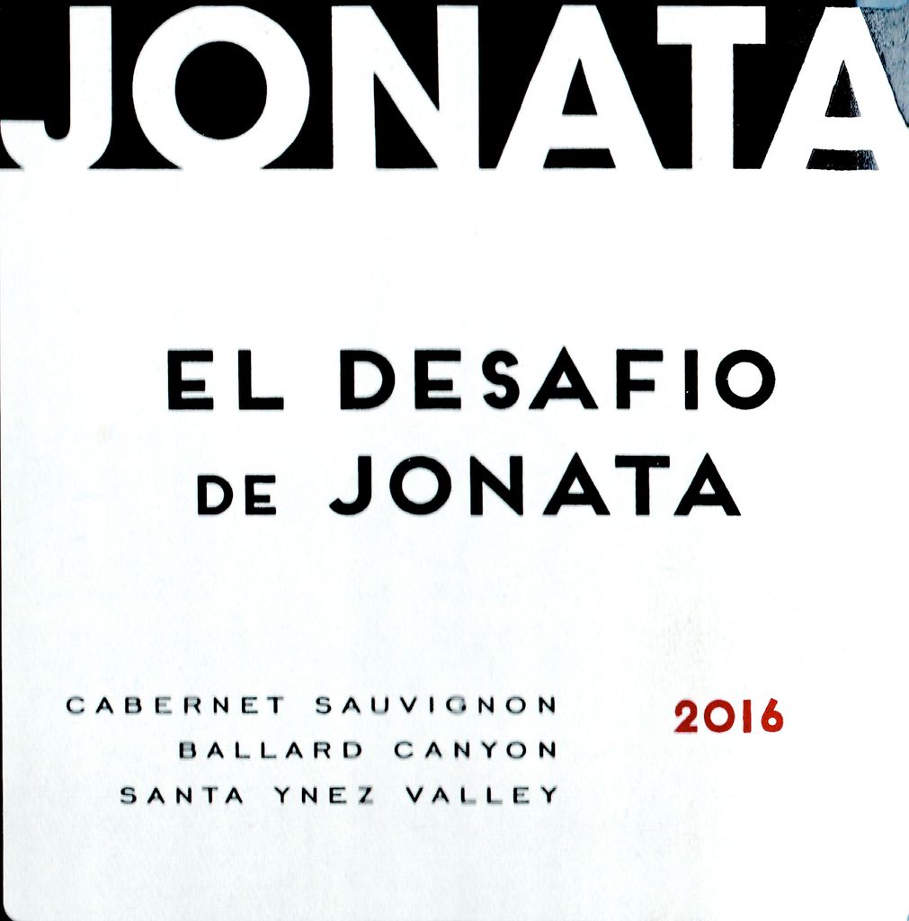 2016 Jonata Winery El Desafio de Jonata, USA, California, Central Coast ...
