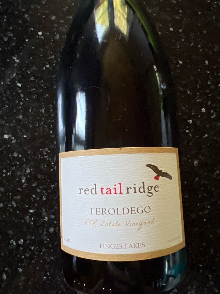 2020 Red Tail Ridge Winery Teroldego, USA, New York, Finger Lakes ...