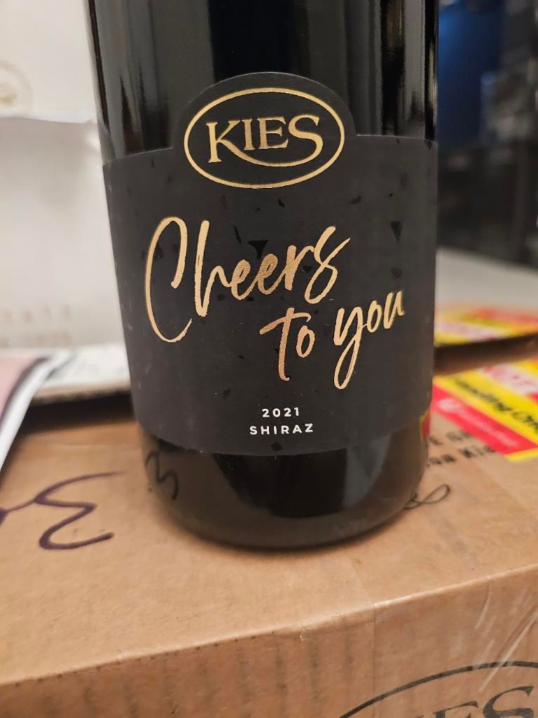 2021 Kies Family Wines Kies Cheers To You Sparkling Shiraz Cabernet ...