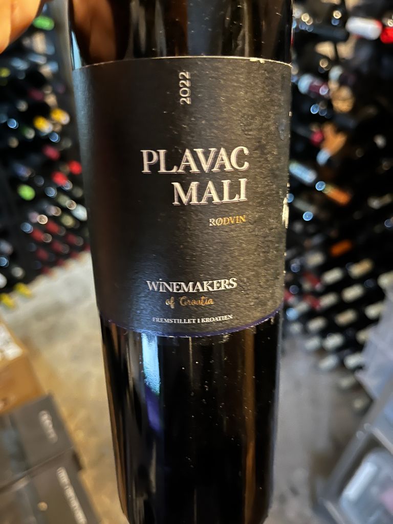 2022 Winemakers of Croatia Plavac Mali DINGAĆ PLAVAC MALI, Croatia ...