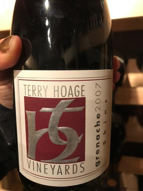2007 Terry Hoage Vineyards Grenache Skins, USA, California, Central ...