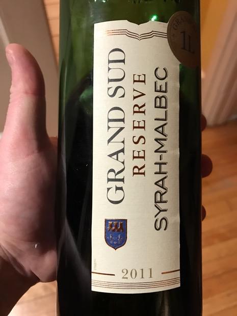 2011 Grand Sud Vin de Pays d'Oc, France, Languedoc Roussillon, Vin de ...