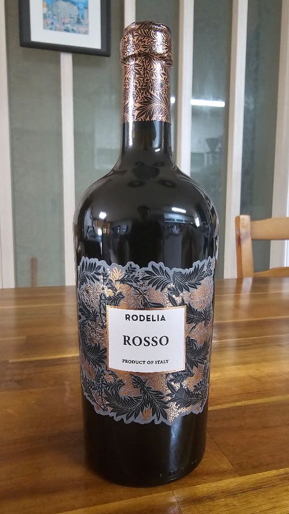 2022 Rodelia Rosso, Italy, Vino da Tavola - CellarTracker