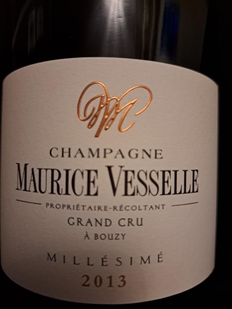 2013 Maurice Vesselle Champagne Grand Cru Millésime Extra Brut, France ...