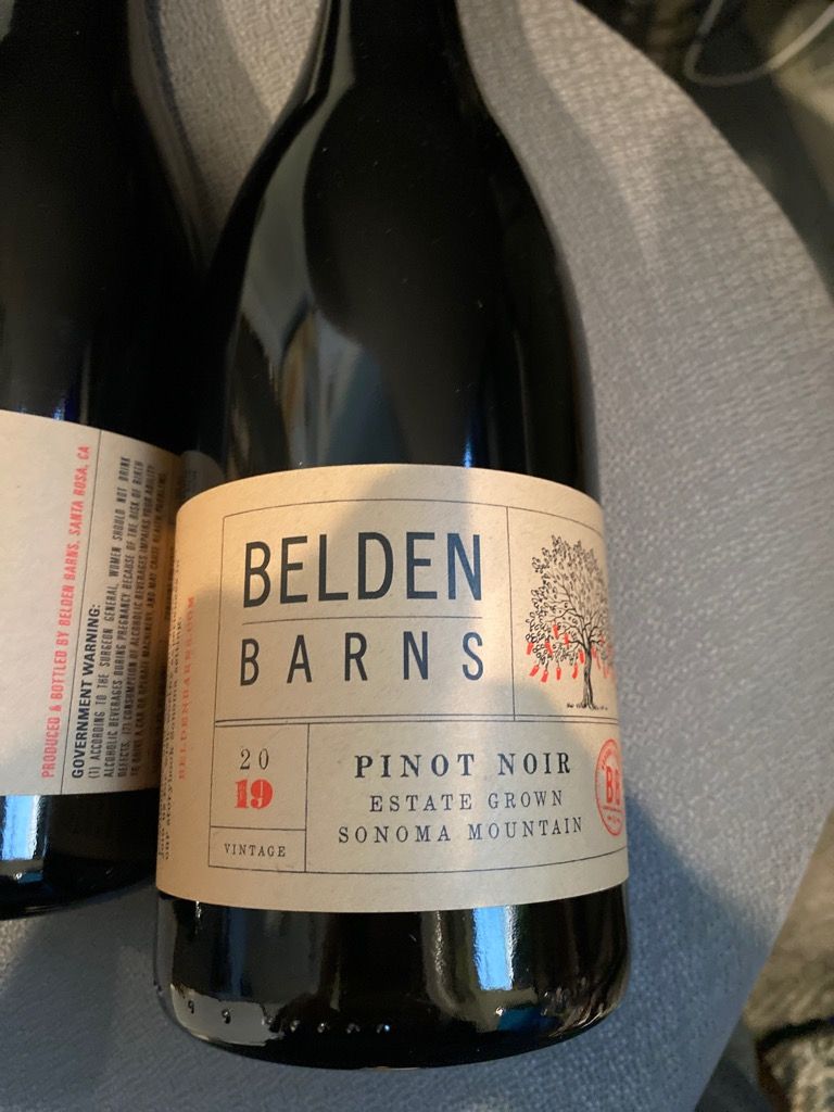 2020 Belden Barns Pinot Noir, USA, California, Sonoma County, Sonoma ...