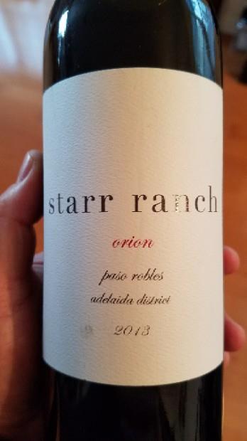 2010 Starr Ranch Tempranillo Orion, USA, California, Central Coast ...