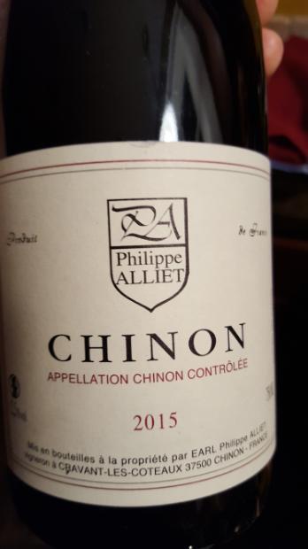 2015 Philippe Alliet Chinon Vieilles Vignes, France, Loire Valley ...