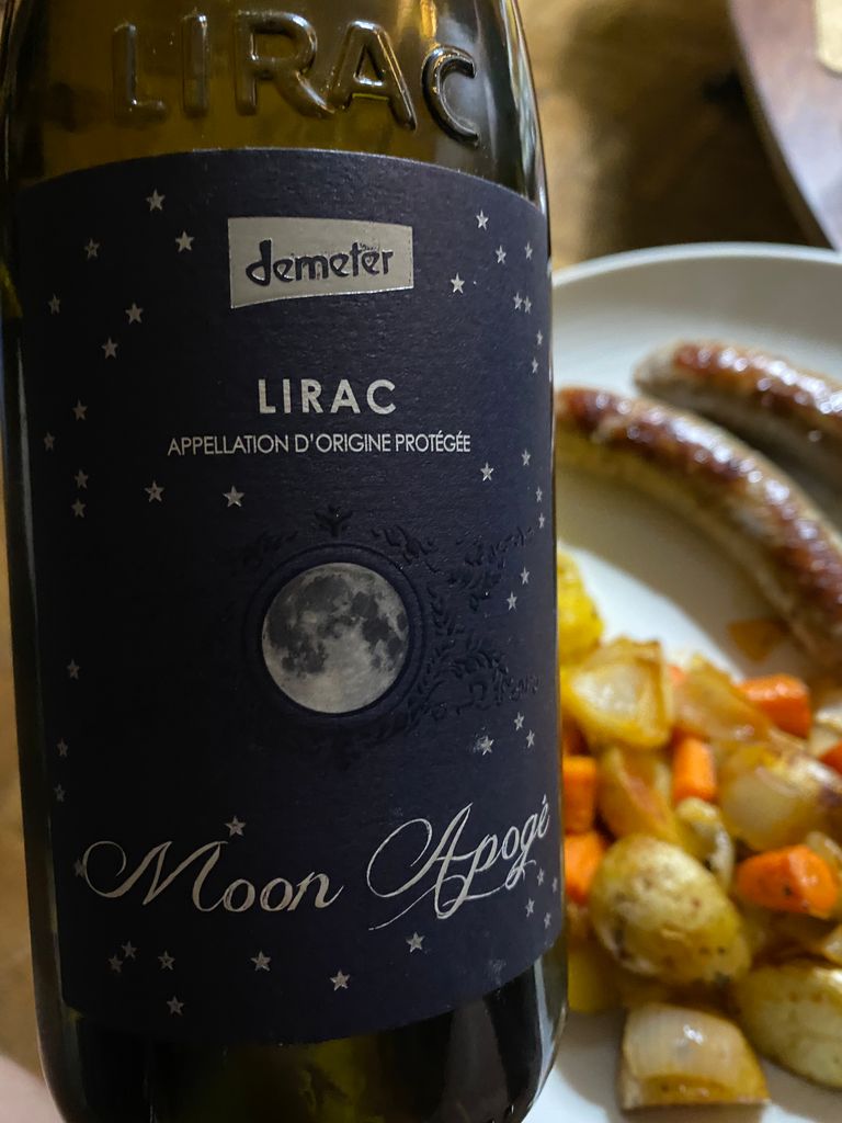 2018 Domaine des Carabiniers Lirac Blanc Lunar Apogé, France, Rhône ...