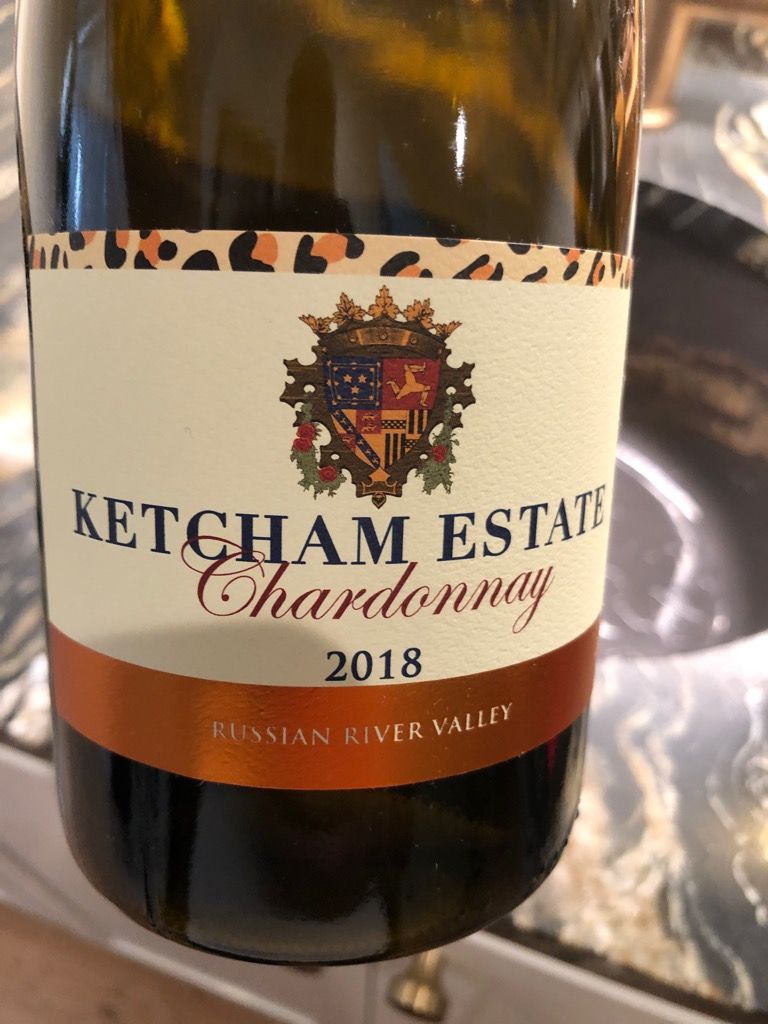 2019 Ketcham Estate Chardonnay, USA, California, Sonoma County, Russian ...