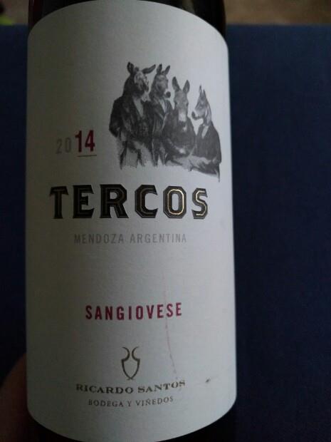 2015 Tercos Sangiovese, Argentina, Mendoza - CellarTracker