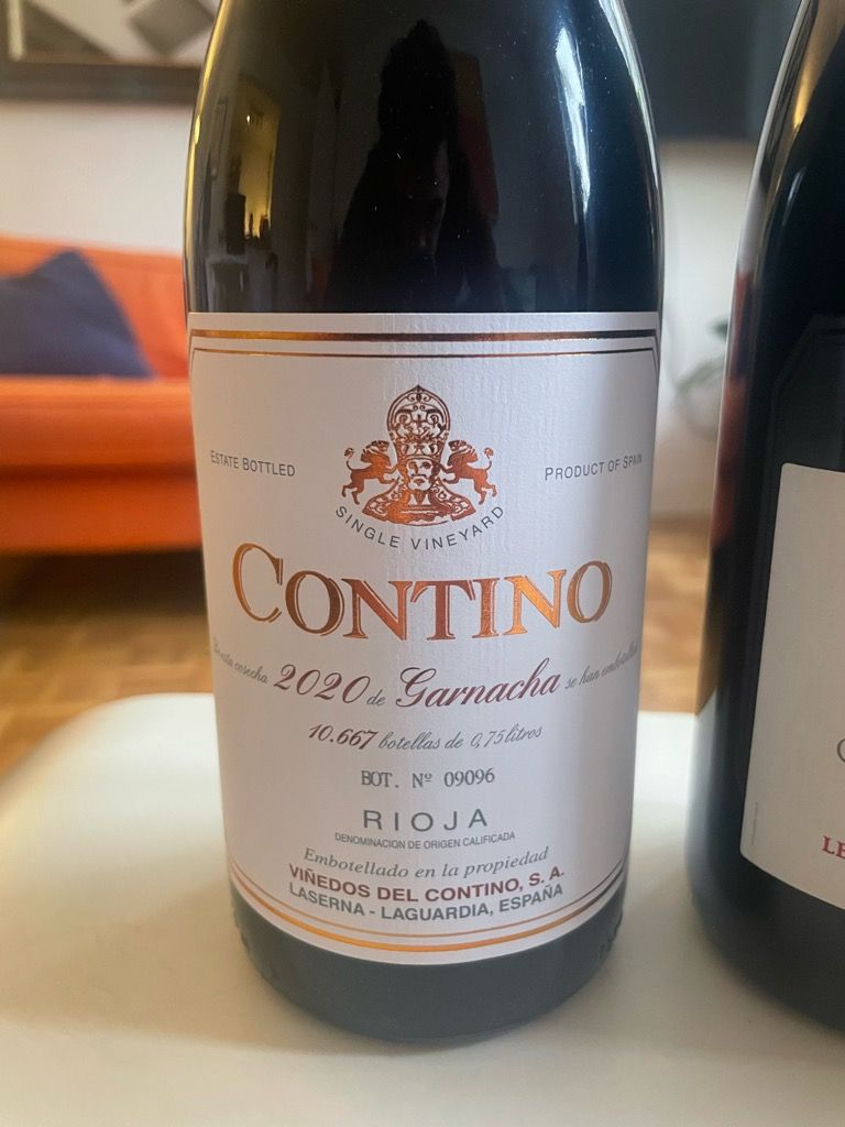 2020 Bodegas y Viñedos del Contino Garnacha Rioja, Spain, La Rioja, La ...