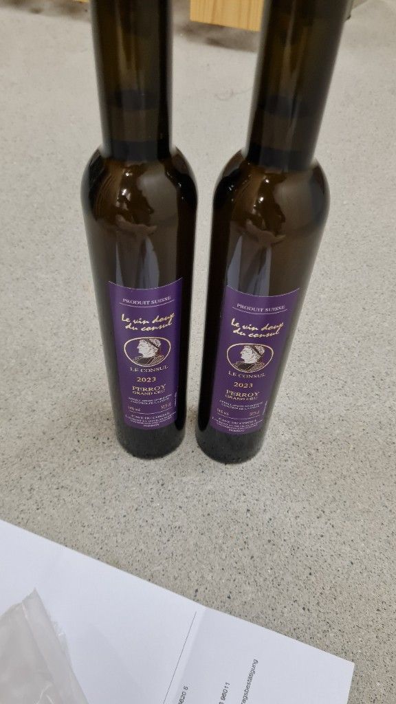 NV Cave du Consul Le vin doux du consul Perroy Grand cru, Switzerland ...