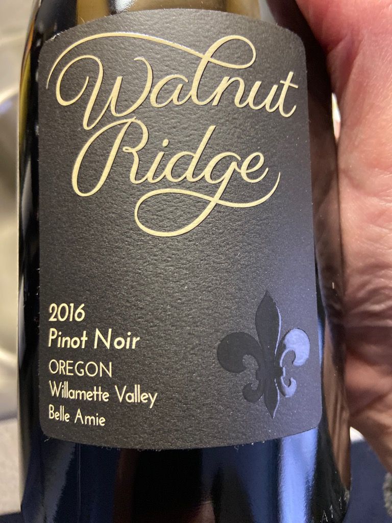 2015 Walnut Ridge Pinot Noir, USA, Oregon, Willamette Valley ...